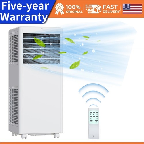 8000BTU Portable Air Conditioner 3-in-1 Compact Fast Cooling AC With ...