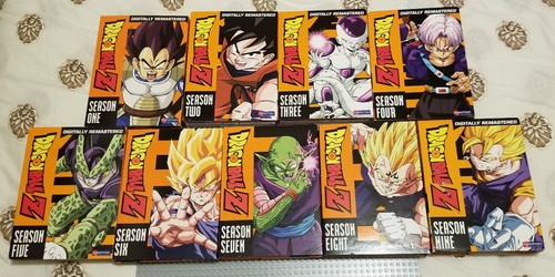 Dragon Ball Z Remastered Complete DVD Set Collection Orange Brick ...