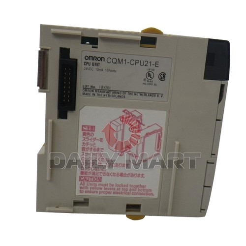 NEW Omron CQM1-CPU21-E CQM1CPU21E Programmable Controller CPU Module 24VDC | eBay