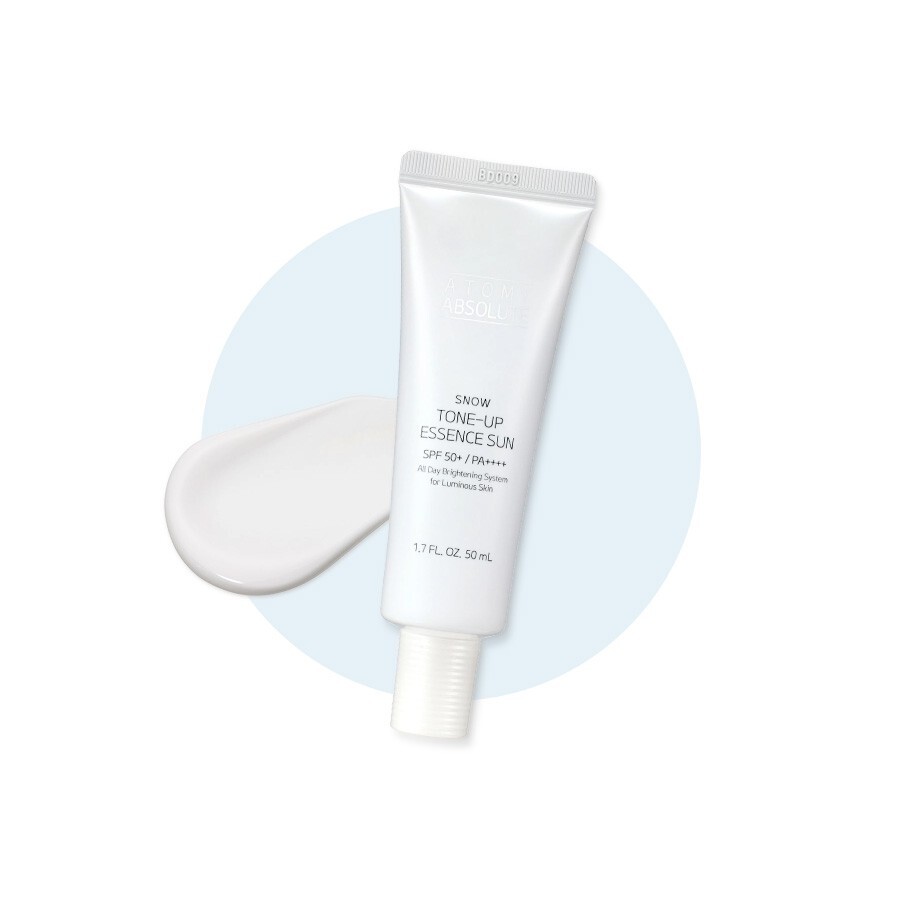ATOMY Absolute Snow Tone-Up Essence Sun 1.7 fl oz 50mL SPF 50+ / PA ...