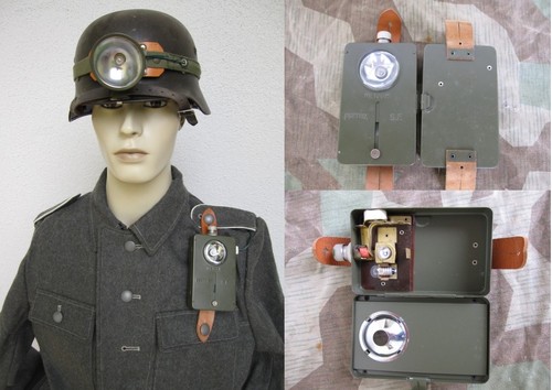 Wehrmacht flashlight 1944 Pertrix m headlamp WW2 pocket light w ...