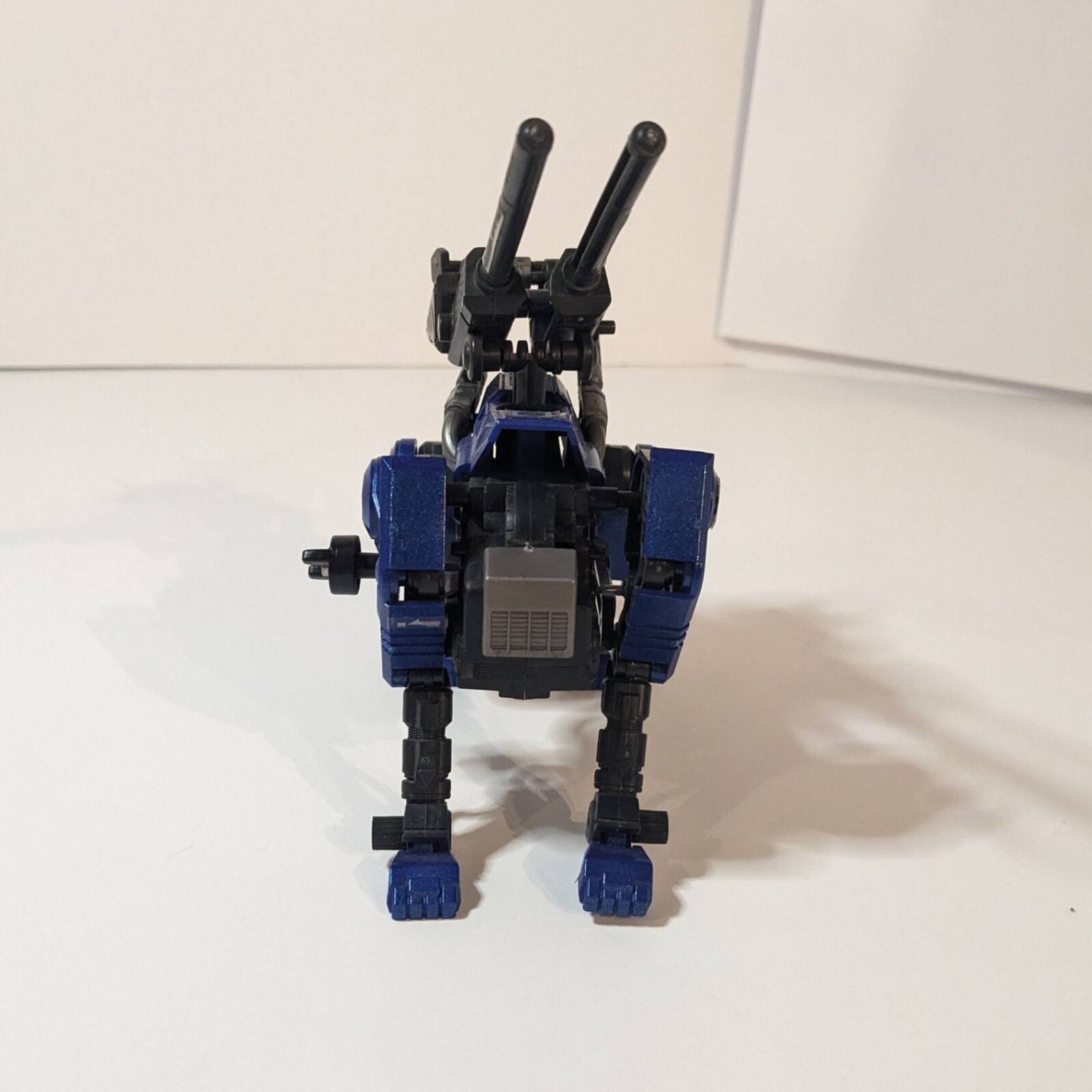 Hasbro Zoids Blue Command Wolf RZ-042 Figure, 1/72 INCOMPLETE with ...