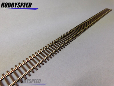 ATLAS HO CODE 83 SUPER FLEX TRACK 36" SECTION brown tie nickel silver ...