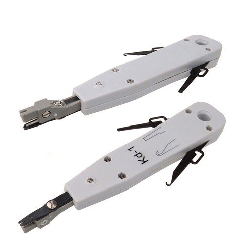 Network Ethernet Cable Punch Down Tool IDC Faceplate Krone Push RJ45 ...