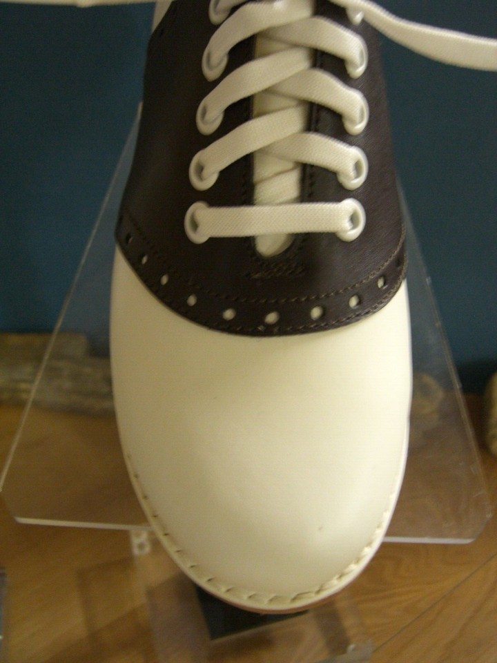 Muffy's Classic Brown/white leather Saddle Shoes US Women's sizes (#251 ...