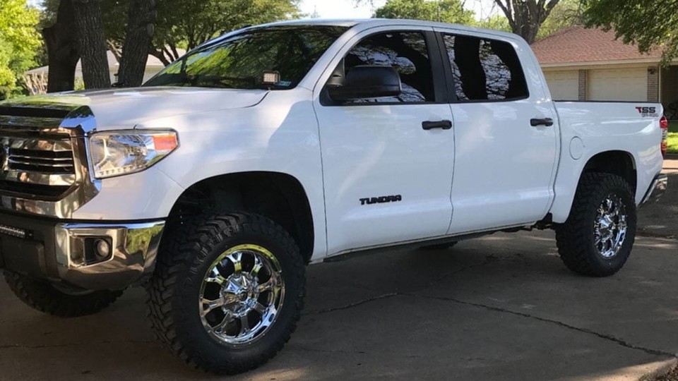 20x9" Fuel Wheels D516 Krank Chrome Off-Road Rims (5 pcs) | eBay