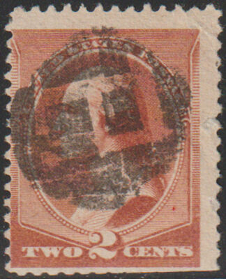 MALACK 210 Fine+, reversed "P" cancel, rich color! c2946 | eBay