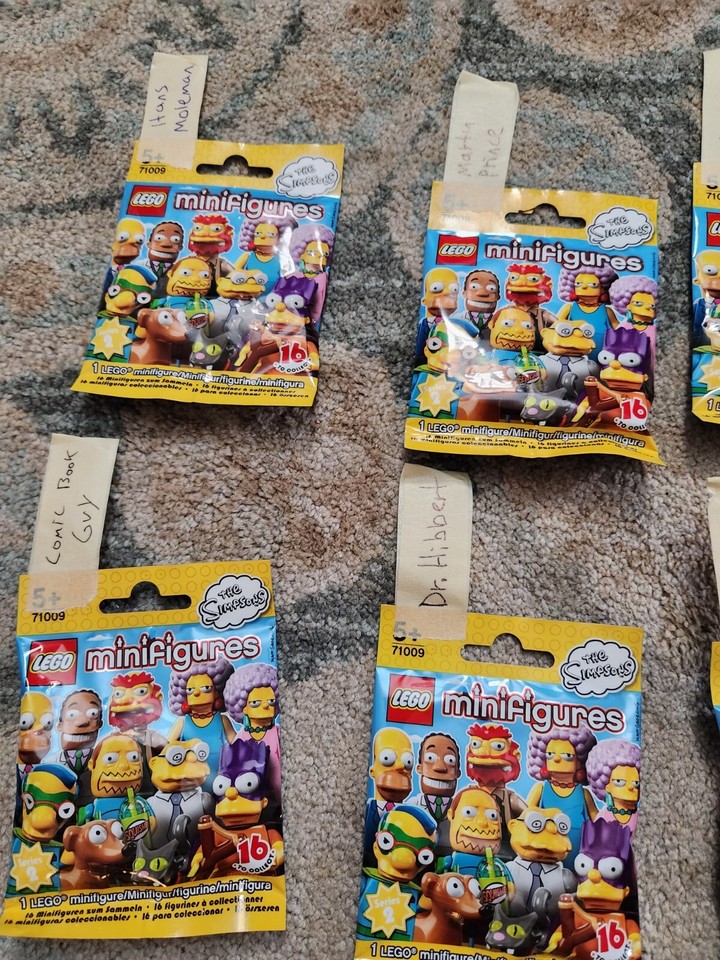 New Sealed Complete Set LEGO 71009 Collectible Minifigures The Simpsons ...