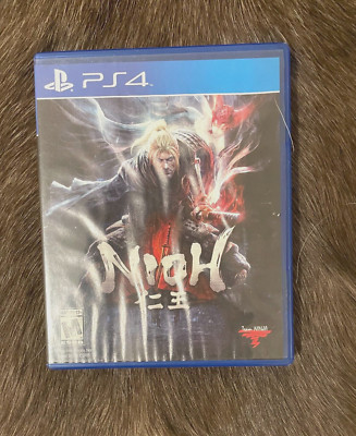 Nioh (Sony PlayStation 4, PS4, 2017)includes insert and case ...