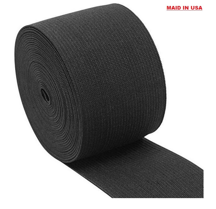 Elastic 2"inch Wide (10 yard) of Heavy Stretch High Elasticity . MADE ...