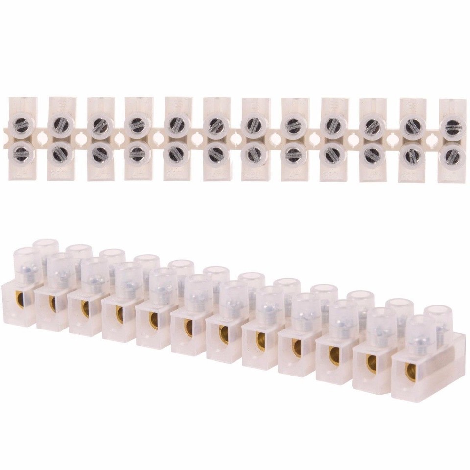 Strip Connector Terminal Blocks 3amp 5 amp,15 amp, 30 amp, Strip 12way ...