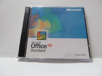 Microsoft Office XP Standard 2 Disc Product Key Windows | eBay