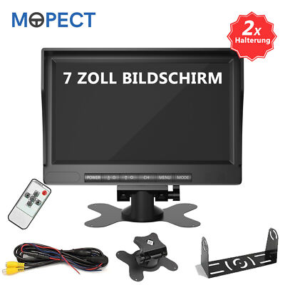 MOPECT 7 Zoll LCD Farbig Monitor Display Für Einparkhilfe ...