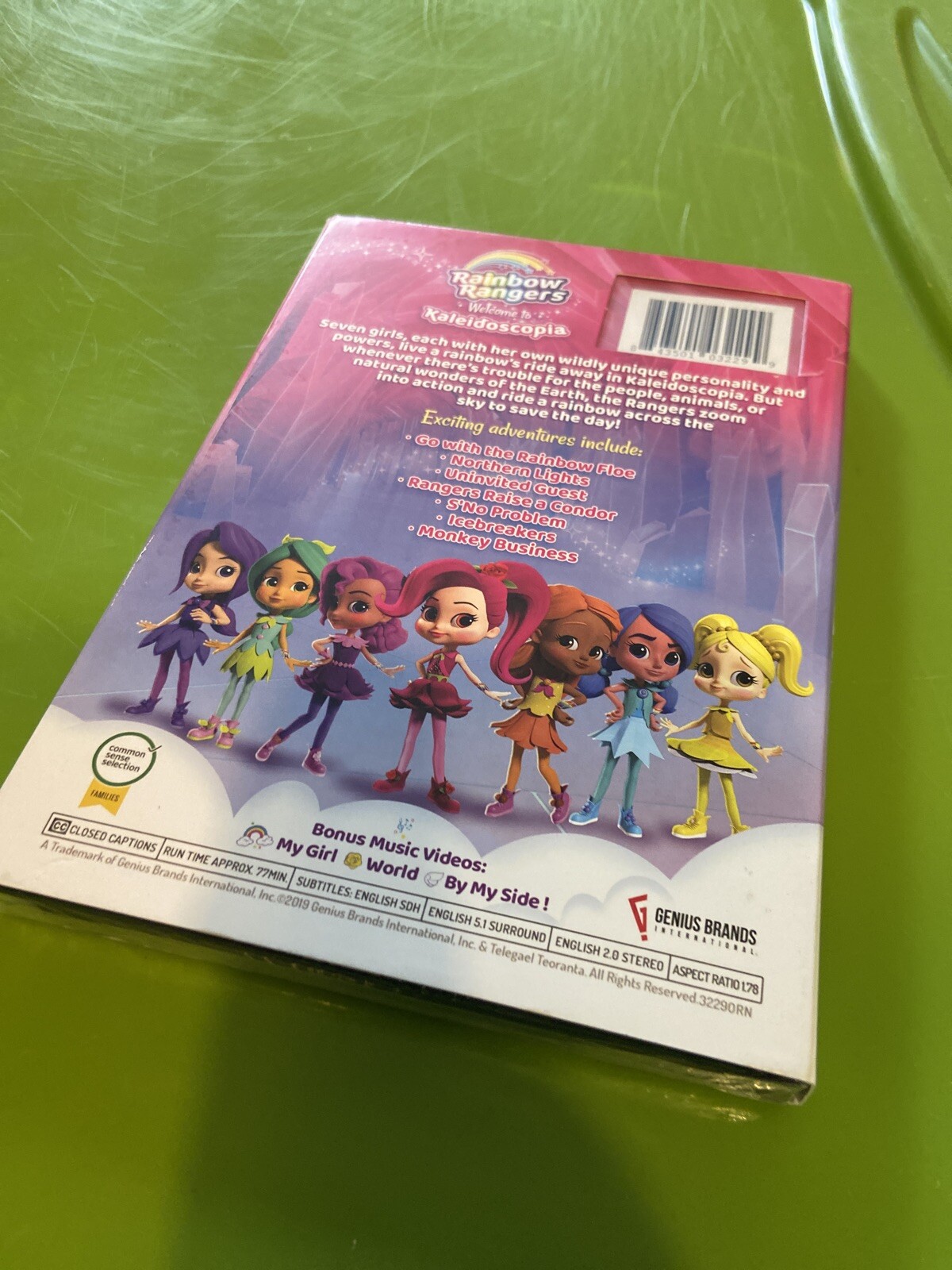 Rainbow Rangers: Welcome To Kaleidoscopia [New DVD] Free Shipping ...