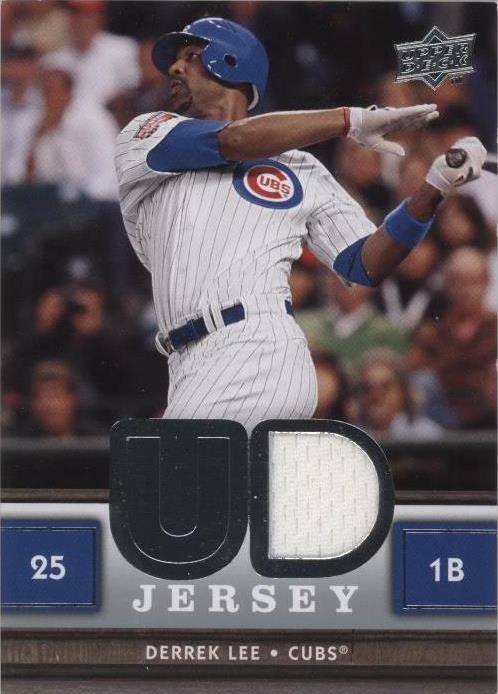 2008 Upper Deck - Ud Game Jersey Series 2 Derrek Lee #UDJ-DL (MEM) for ...