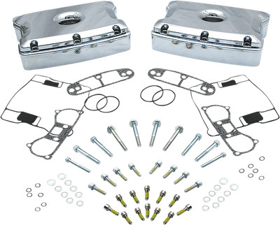 90-4095 DIE-CAST ROCKER BOX KIT HARLEY FLHTC 1340 ELECTRA GLIDE CLASSIC ...