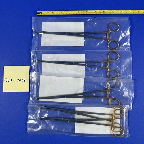 V. Mueller GL650 Surgical Foerster Sponge Forceps lot of 5 New opened ...