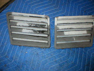 1982-92 FIREBIRD GTA TRANS AM FRONT HOOD VENTS LOUVERS 91 90 89 88 87 ...
