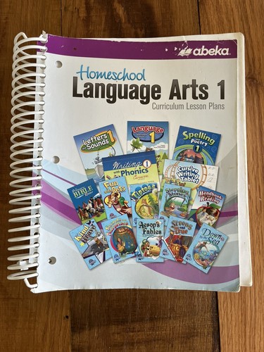 ABeka Homeschool Language Arts 1 Curriculum Lesson Plans - 1st Grade | eBay