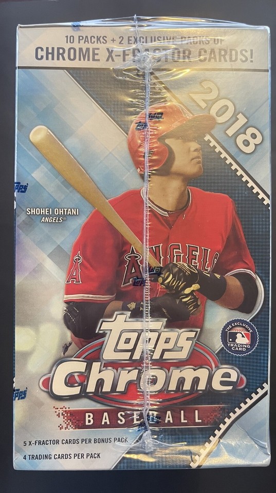 2018 Topps Chrome Baseball Mega Monster Box Sealed | eBay
