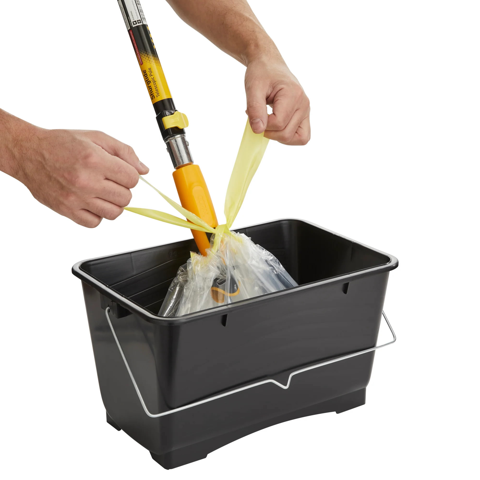 8 x 15 Litre Paint Scuttle Liners Decorators Roller Tray Bucket Coral ...