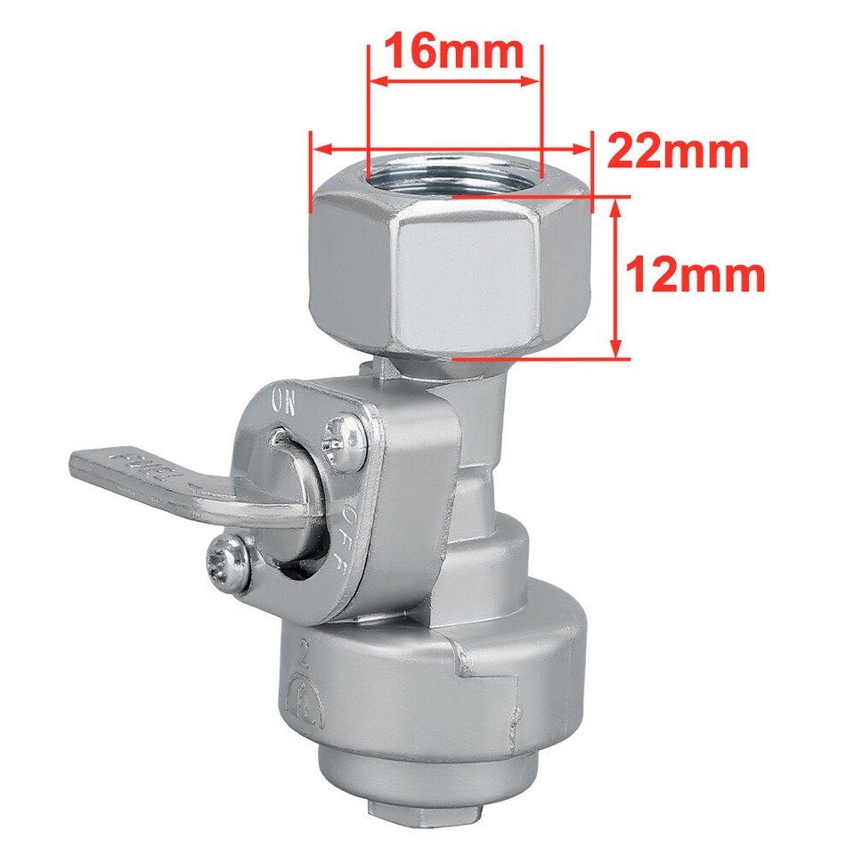 Generator Fuel Shut Off Valve Petcock For Generac Guardian 0J0974 Rep ...