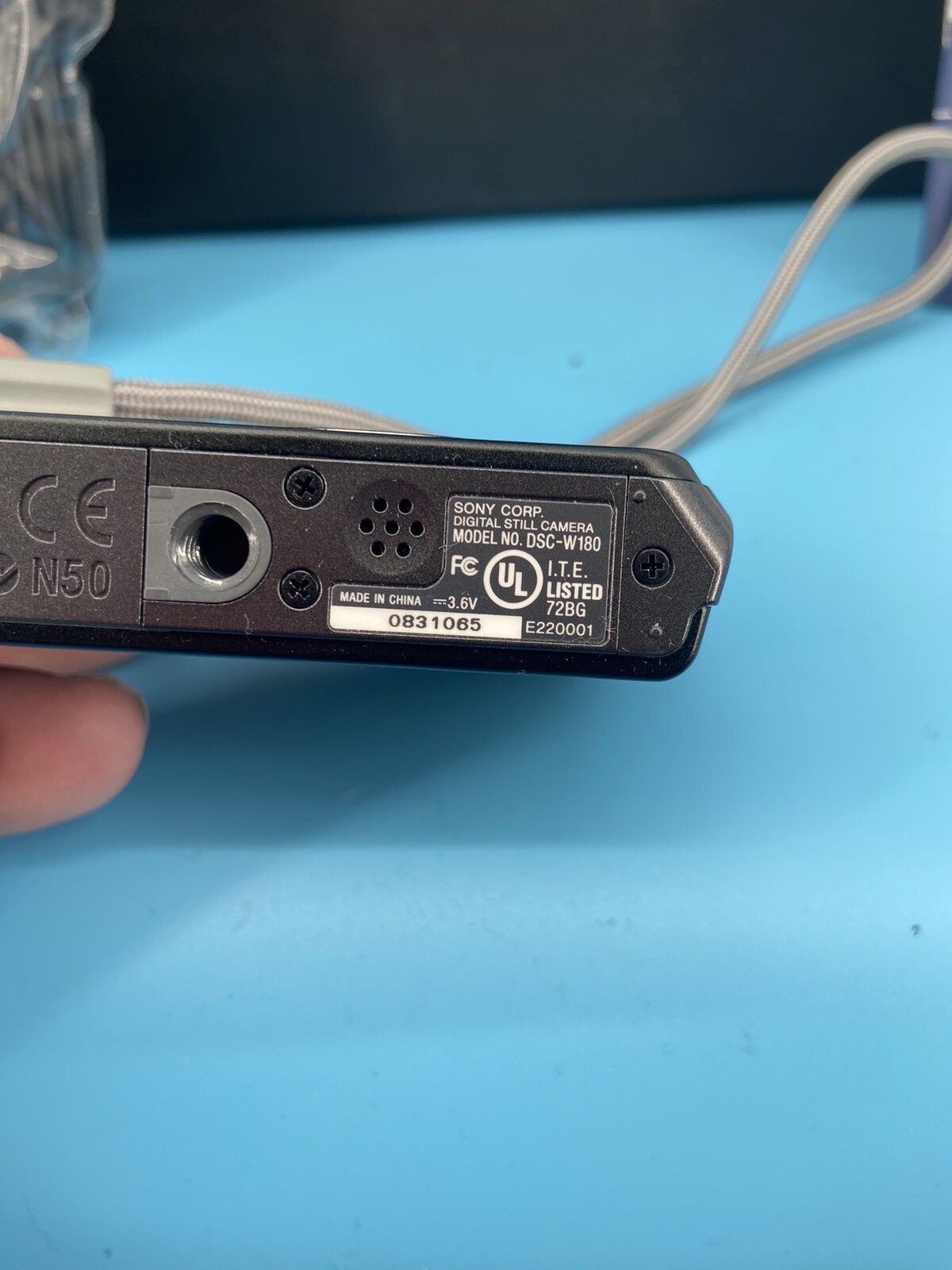 Sony+Cyber-shot+DSC-W180+10.1MP+Digital+Camera+-+Silver for sale online ...