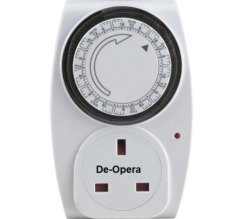 Masterplug 7 Day Mechanical Timer Weekly Segment Timer Indoor Use | eBay UK