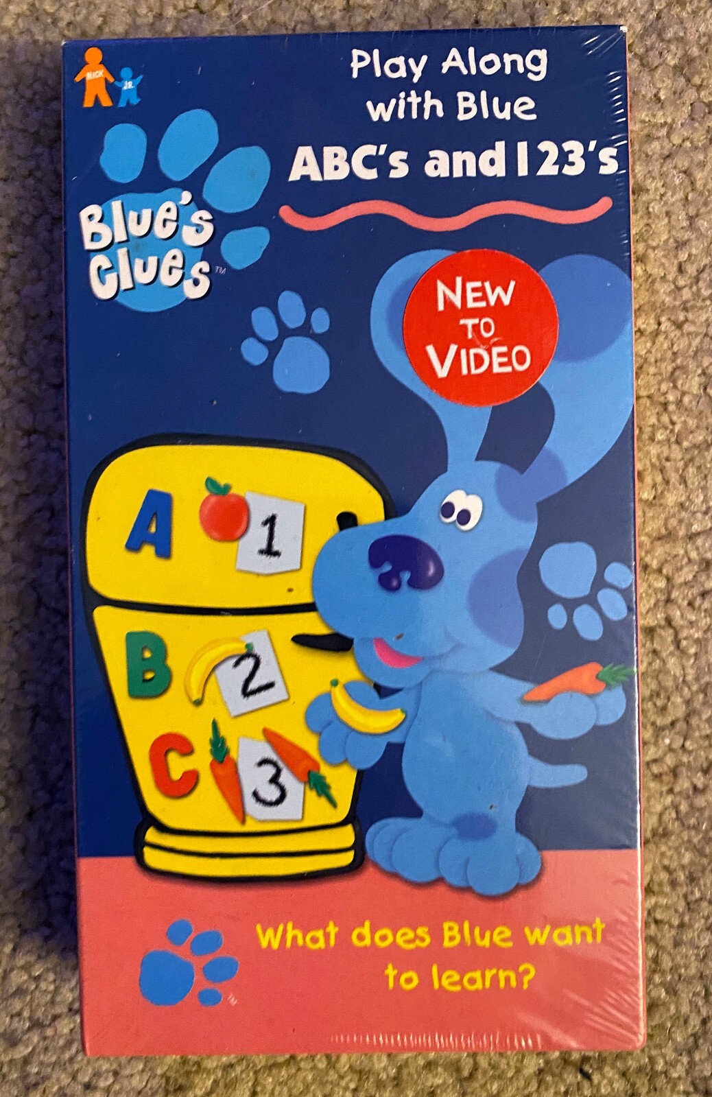 NEW VHS: Blue's Clues: ABC's and 123's: Nick | Grelly USA