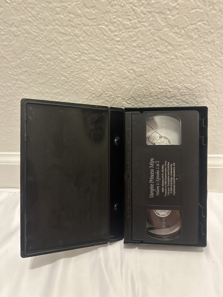 Vampire Princess Miyu Vol. 1 (VHS, 1992, Subtitled) CLEANED & TESTED ...