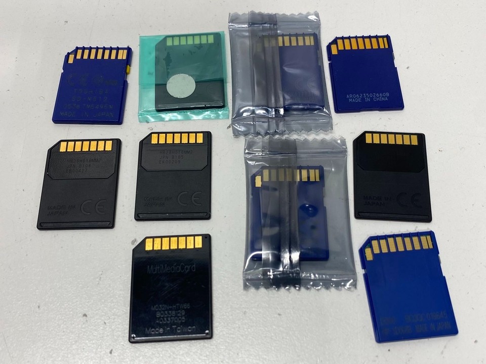 Assorted SD Memory Card Lot of 10 | eBay