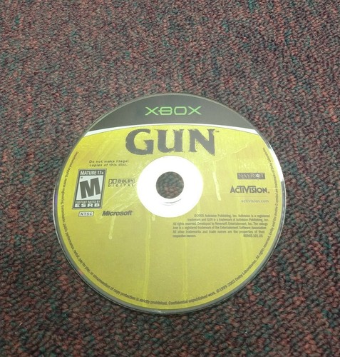 Gun (Microsoft Xbox, 2005) Xbox | eBay