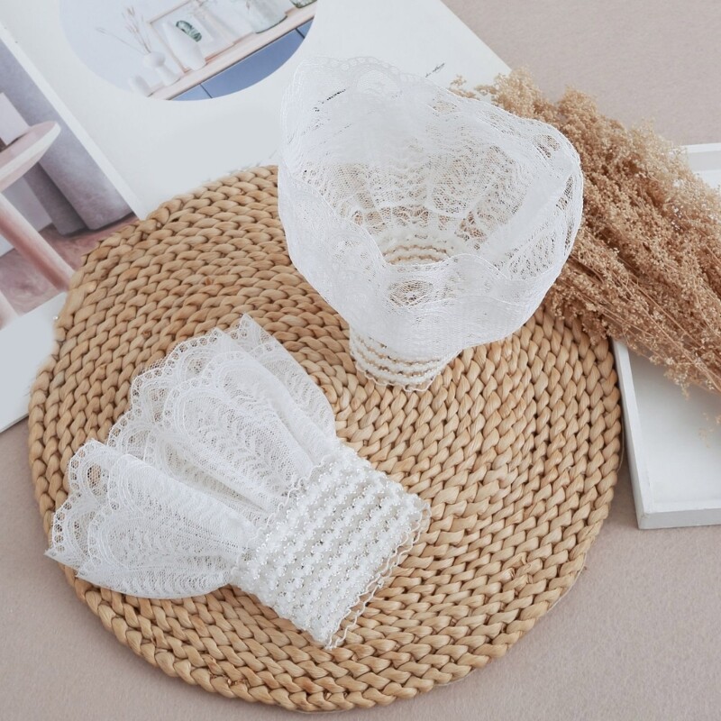 False Wristband Autumn Winter Sweater Decorative Sleeves Flared Wrist ...