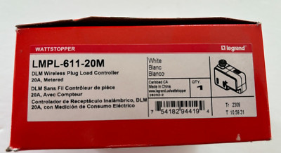BRAND NEW LEGRAND WATTSTOPPER LMPL-611-20M WIRELESS PLUG LOAD ...