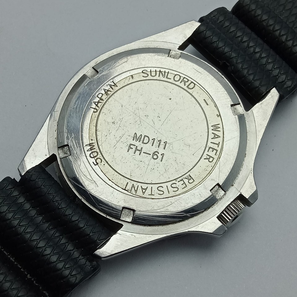 Sunlord Quartz Fh-61 Diver Vintage Men’s Watch | eBay