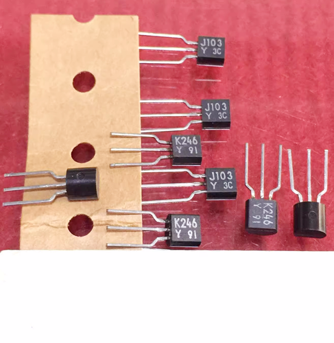4Pairs NEW 2SK246-Y/2SJ103-Y K246-Y/J103-Y TO92 Transistor ICs Original ...