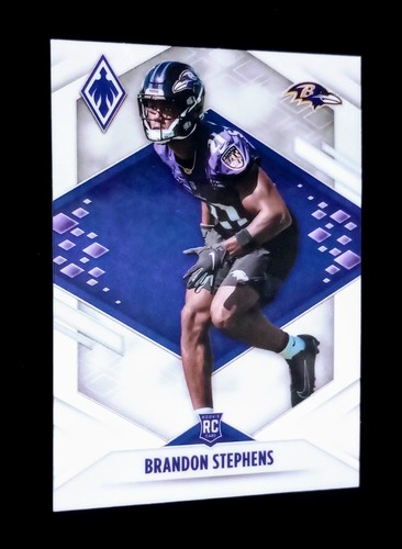 2021 PANINI PHOENIX ROOKIE RC BALTIMORE RAVENS BRANDON STEPHENS CARD ...