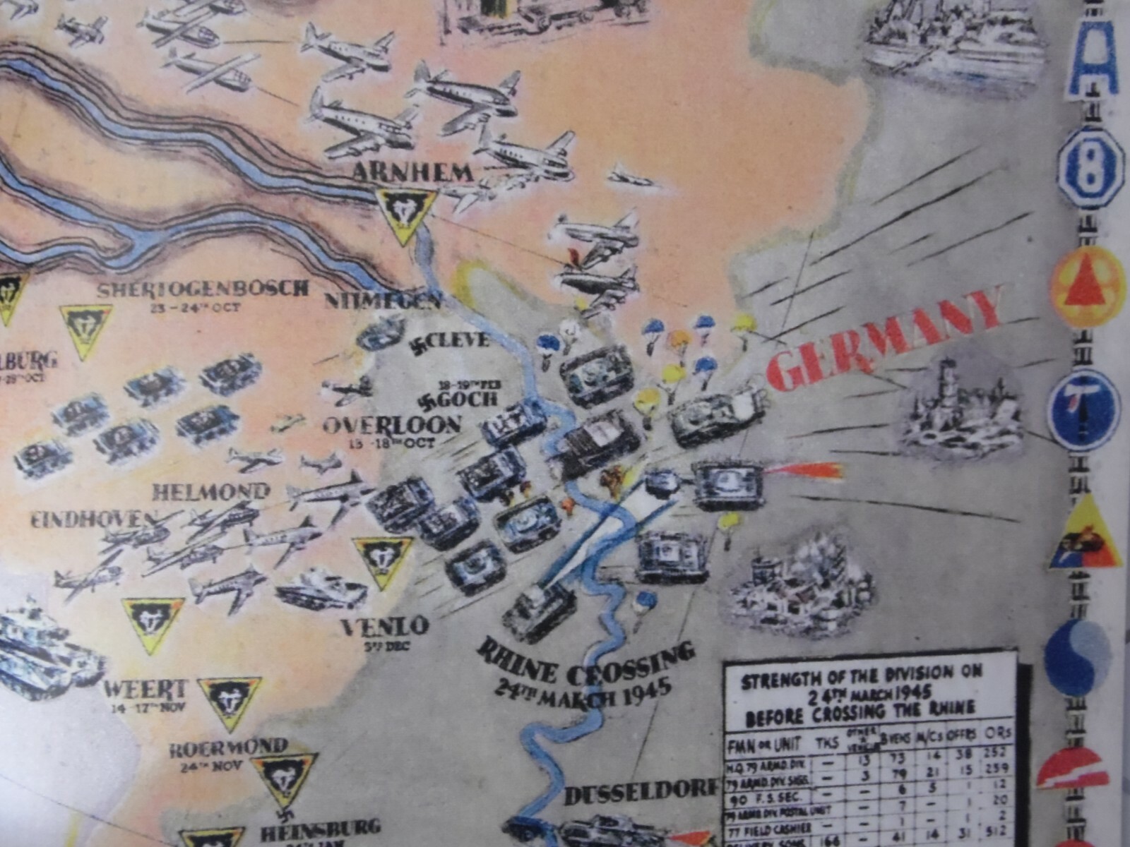 WW2 History of the 79th Armoured Division -reprint rare signed book ...