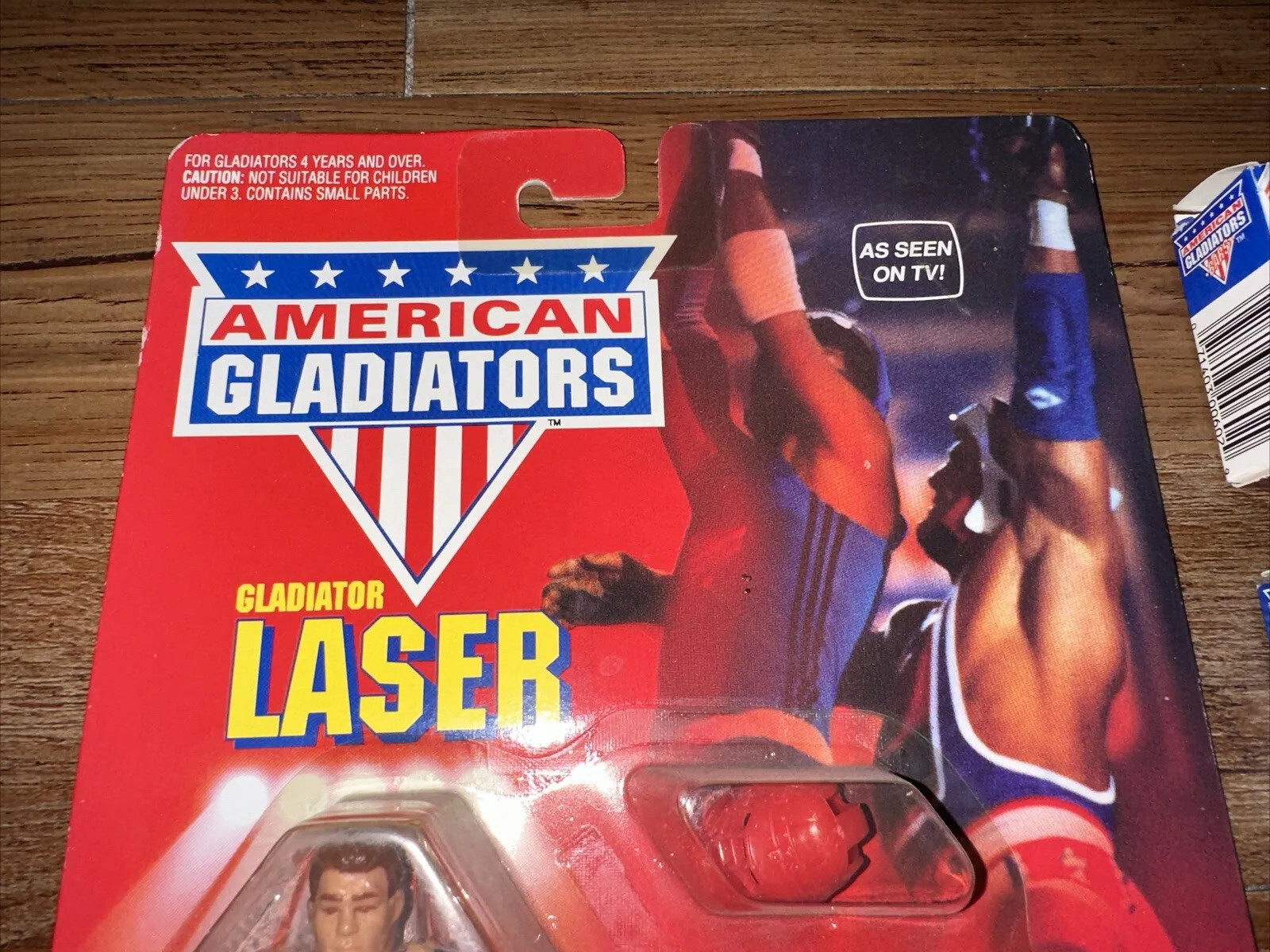 Vintage 1991 Mattel American Gladiators LASER Lazer Action Figure Candy ...