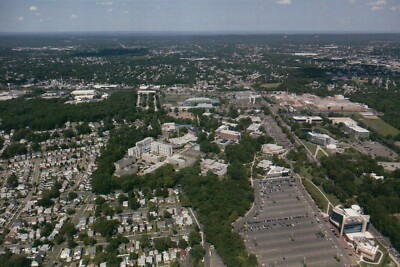 Aerial View of Elizabeth New Jersey, Union County, NJ City Houses etc ...