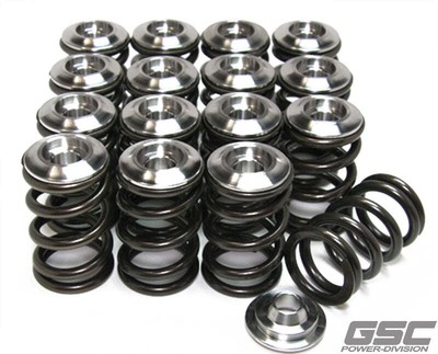 For 3SGTE - GSC P-D Cylindrical Valve Spring w/Ti Retainer Shim Under ...