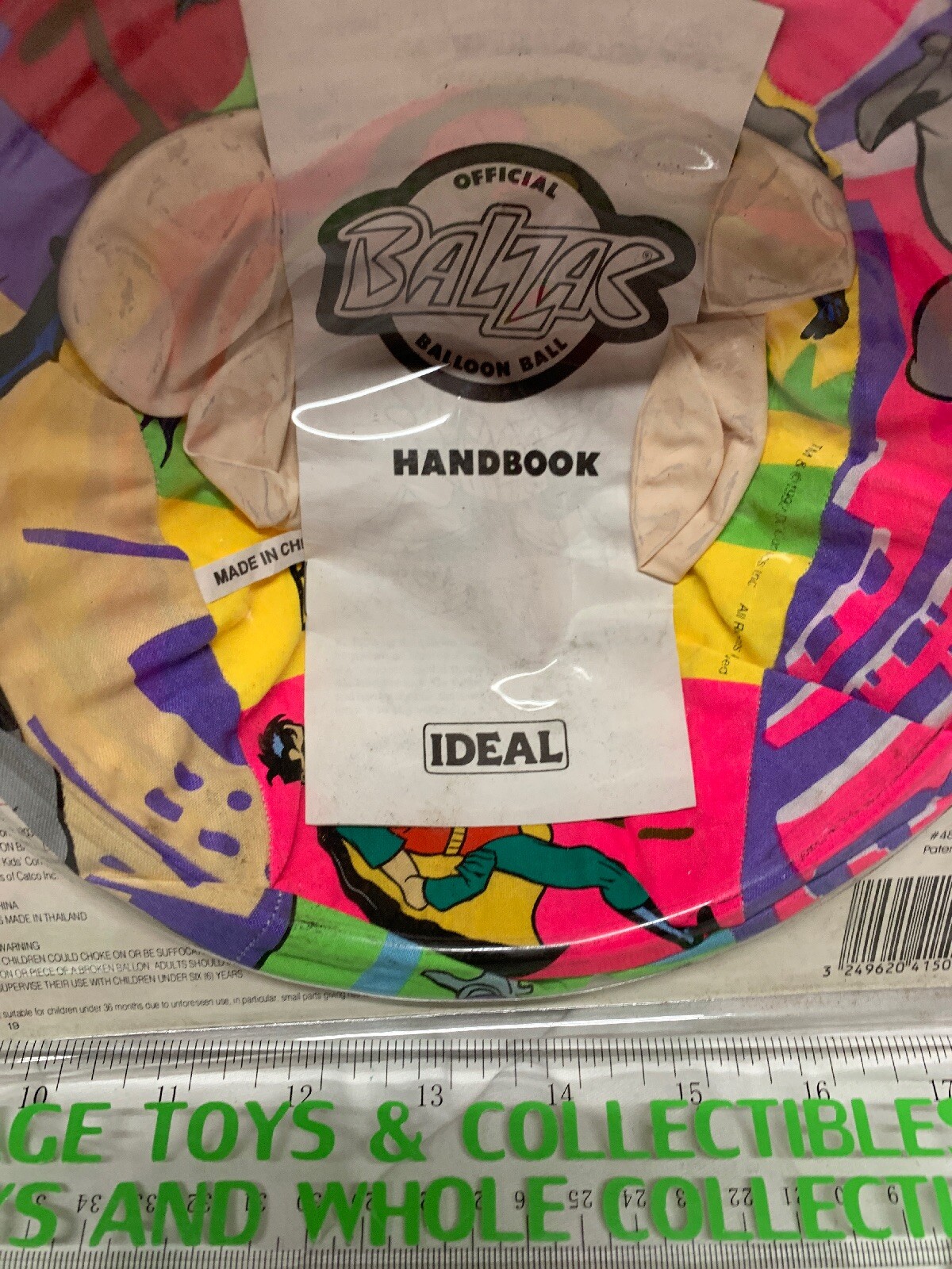 Vintage 1991 Official Balzac Batman The Animated Series Balloon Ball ...