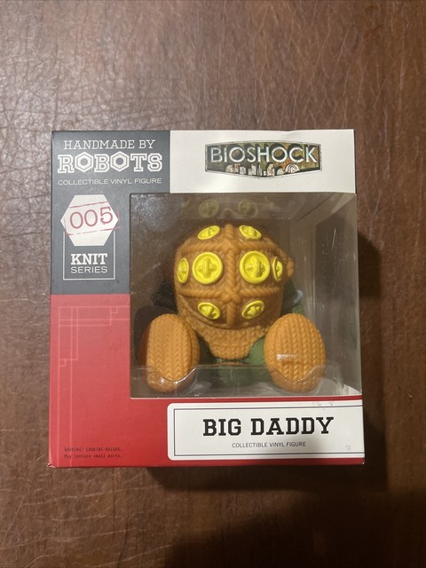 Bioshock Big Daddy Vinyl Figure 005 Knit Series Handmade by Robots Loot ...