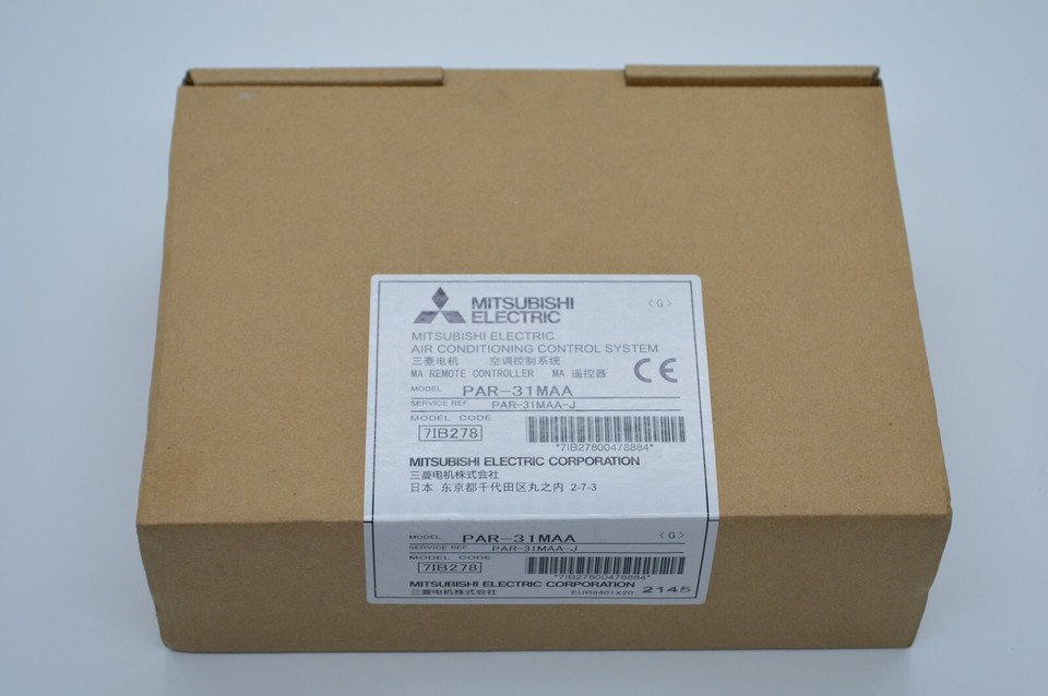 Mitsubishi PAR-31MAA-J Programmable Wall Mounted Wired Remote ...