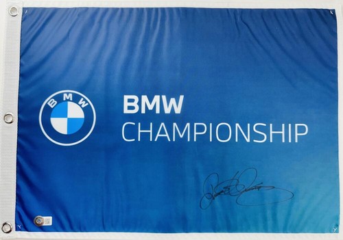 RORY MCILROY SIGNED BMW CHAMPIONSHIP GOLF PIN FLAG 2024 PGA ...