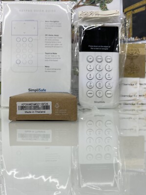SimpliSafe Keypad KP3W Wireless Keypad White (B1) | eBay