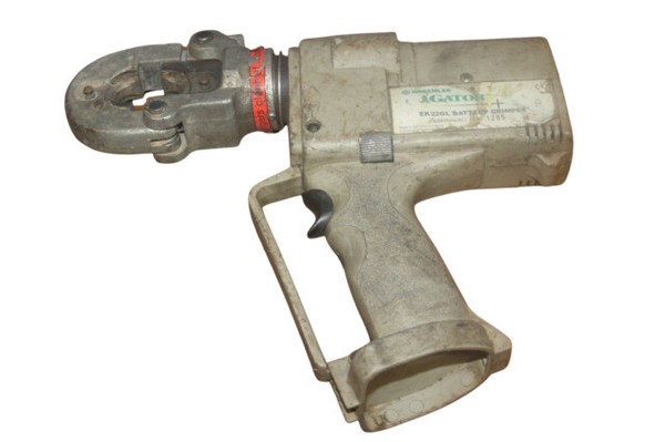 Greenlee EK22GL Gator Plus 6 Ton Battery-Powered High-Speed Crimping ...