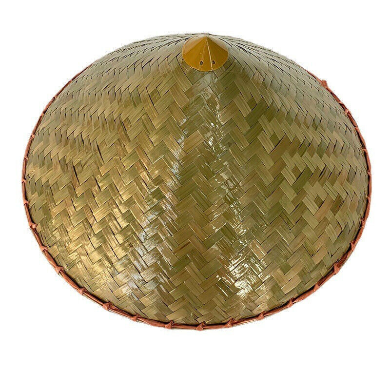 Japanese Asian Bell Coolie Hat Chinese Costume Conical Rice Farmer Sun ...