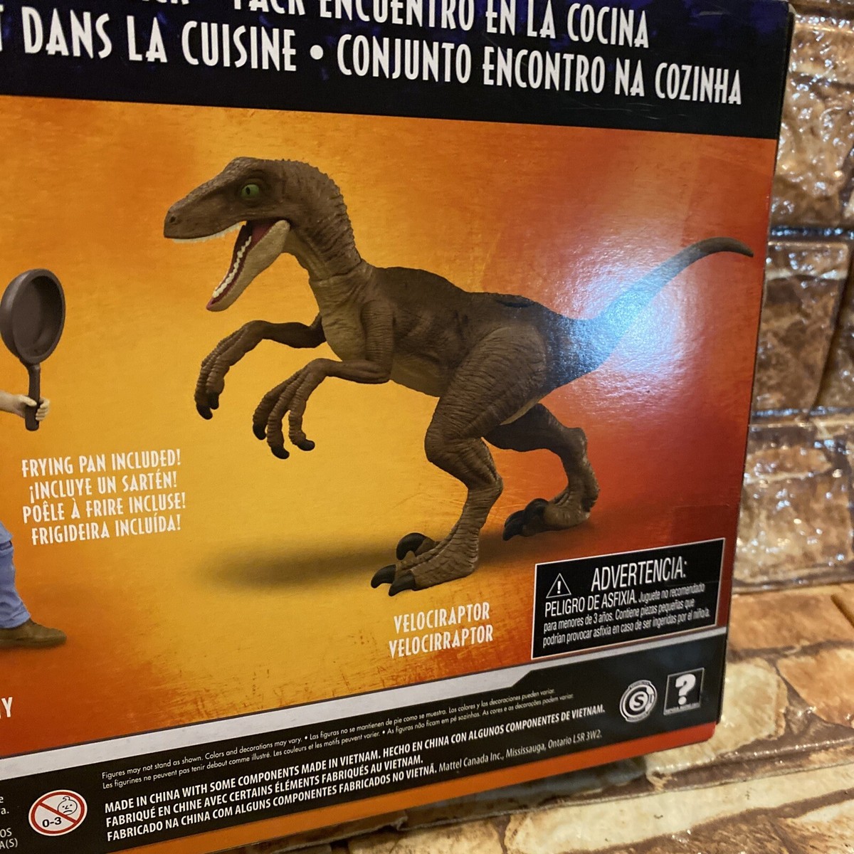 Cozinha Do Velociraptor Parque Jurassico JURASSIC WORLD Legacy