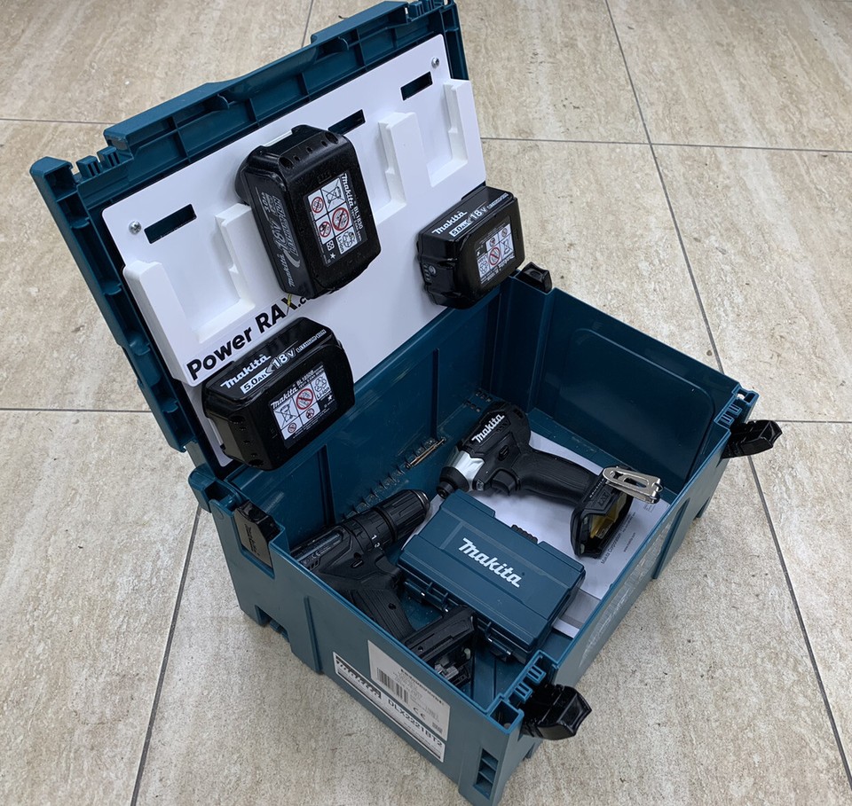 PowerRax Battery Bracket For a Makita MakPac 18v LXT Drill Impact ...